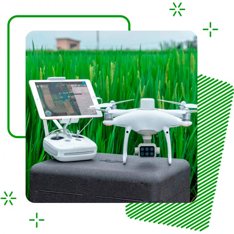 Análisis de cultivos con cámaras Multiespectrales - Pulveriza Dron